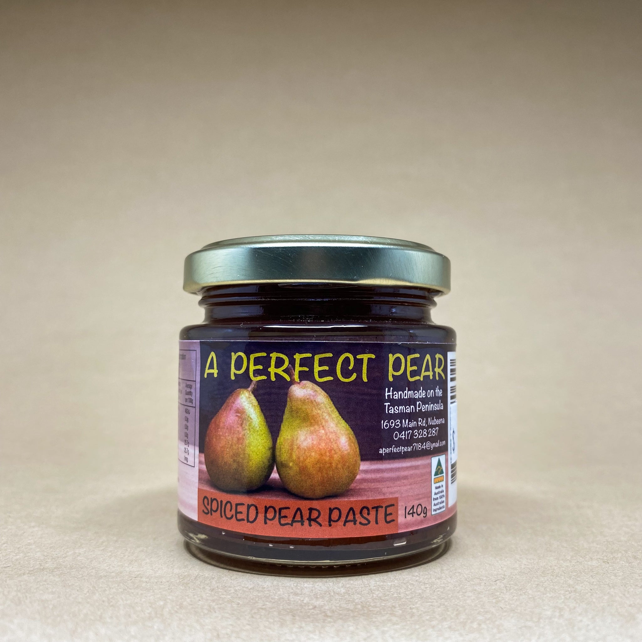 A Perfect Pear Spiced Pear Paste – Tasmanian Food and Wine Conservatory